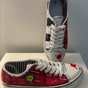 Shoes | Custom Hand Painted Borderlands Mad Moxxi Converse Style ...